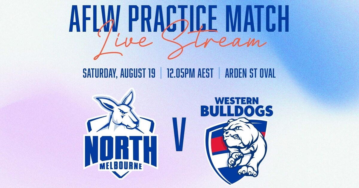 Watch it LIVE from 12.05pm AEST: AFLW Kangaroos v Bulldogs