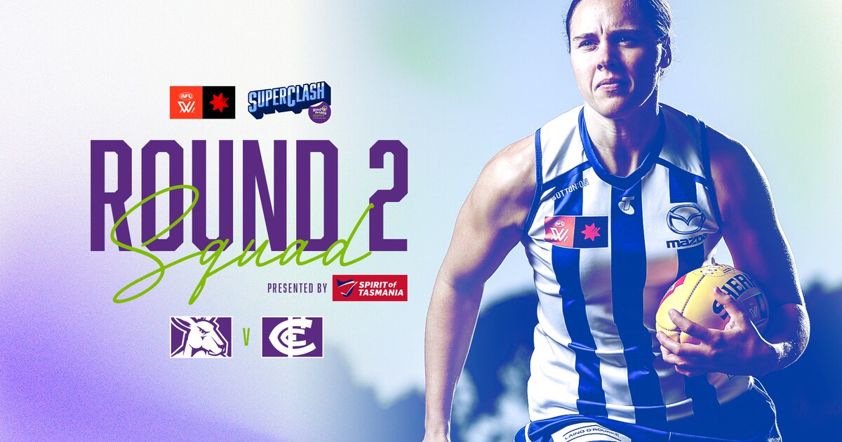 AFLW R2 squad: Roos reveal extended line-up
