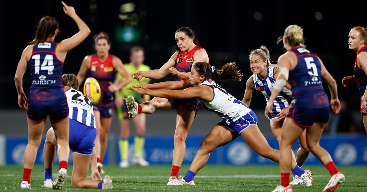 AFLW R8 match highlights: Narrm v North Melbourne