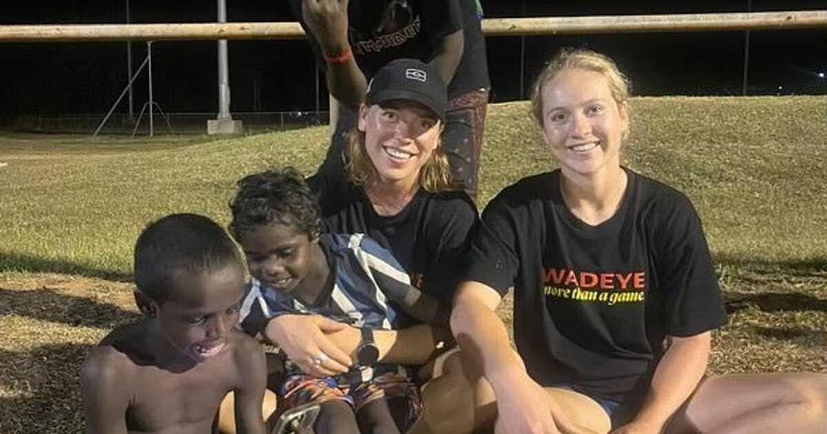 Three Roos visit Wadeye