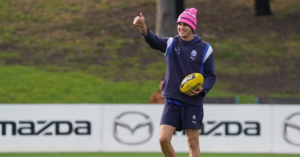Roos train ahead of Pink Lady Match