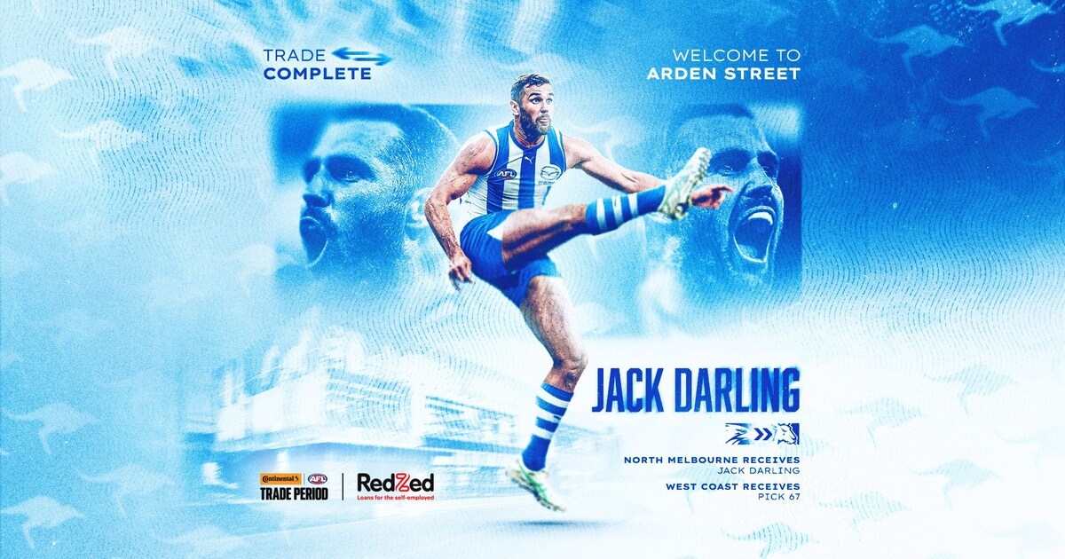 Jack Darling: Roos land veteran forward